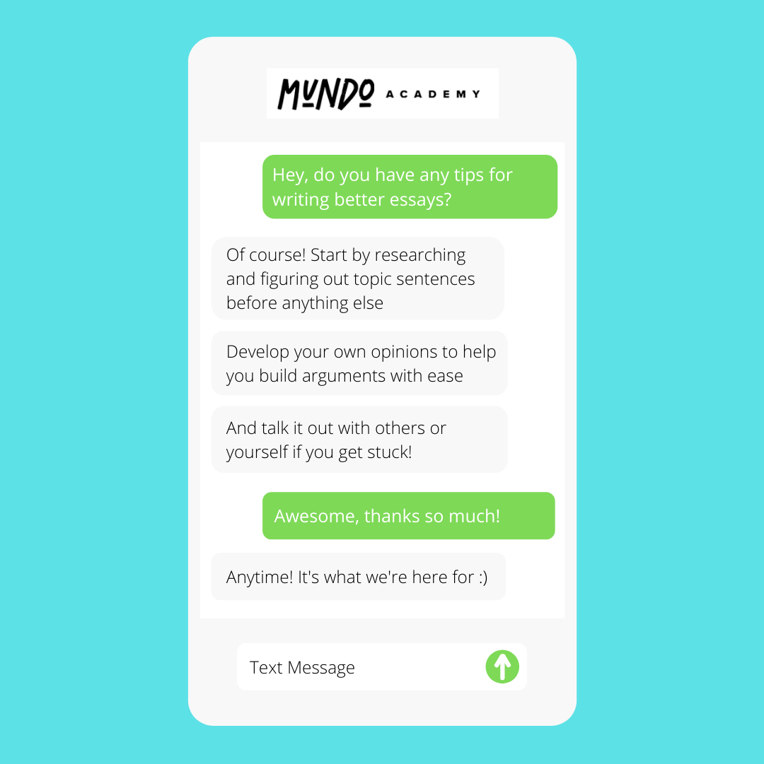 How To Write Better Essays for High School - Mundo Academy