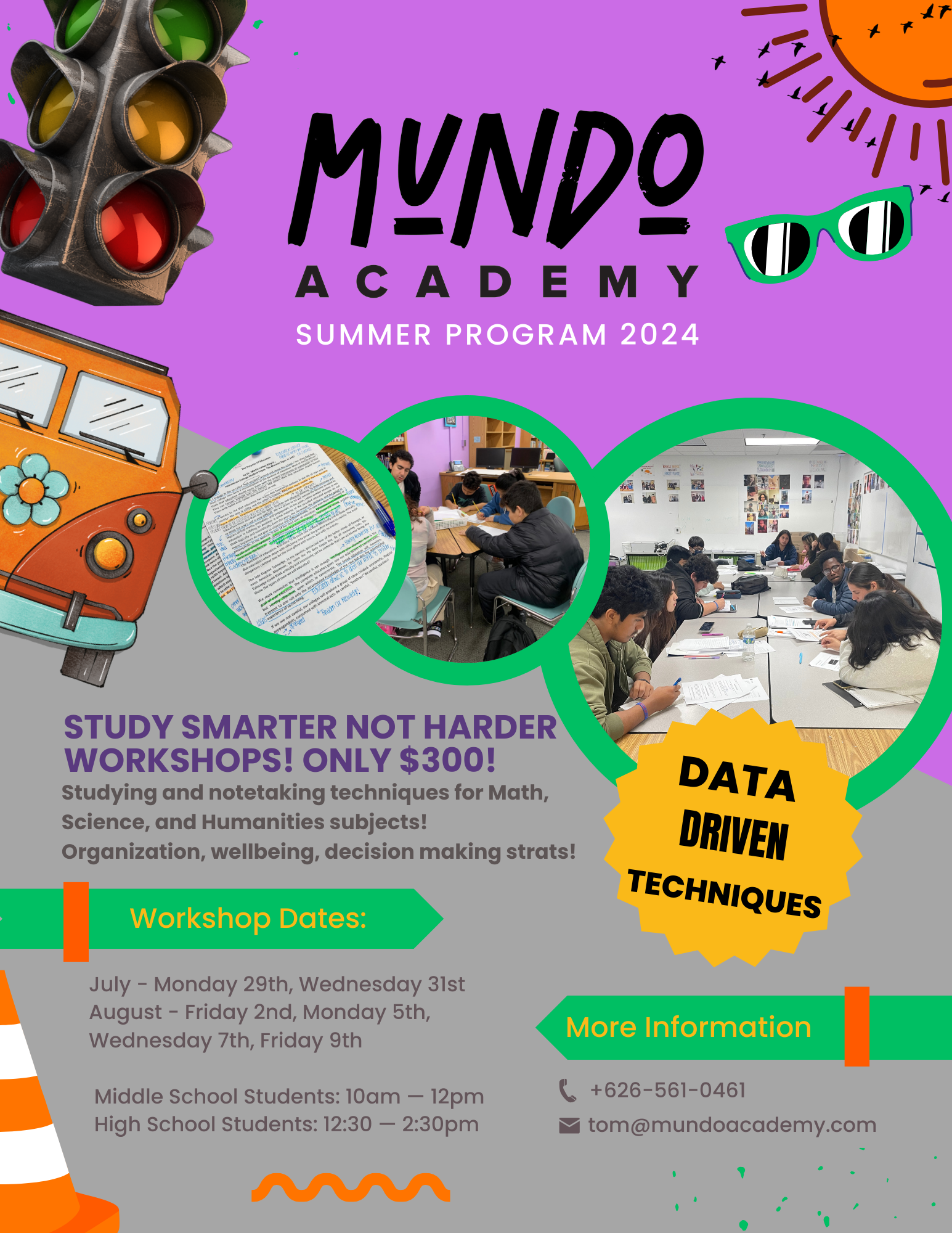 Summer Workshops - Mundo Academy